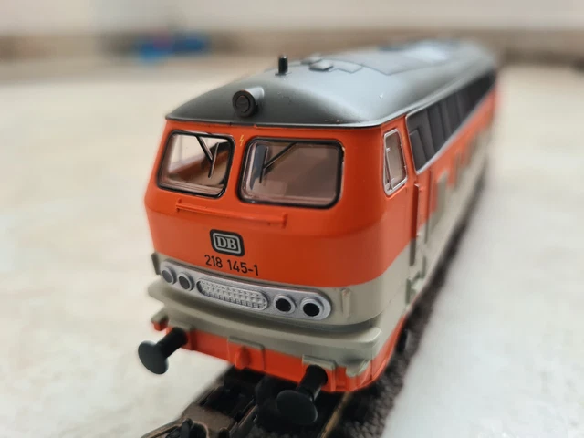 PIKO 71260 H0 Diesellok BR 218 CityBahn der DB, Licht Funktion, Video ...