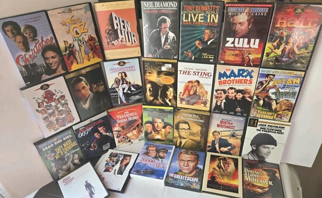 HUGE 27 MOVIE Film Collection DVD Set Drama Action Classics OOP ...