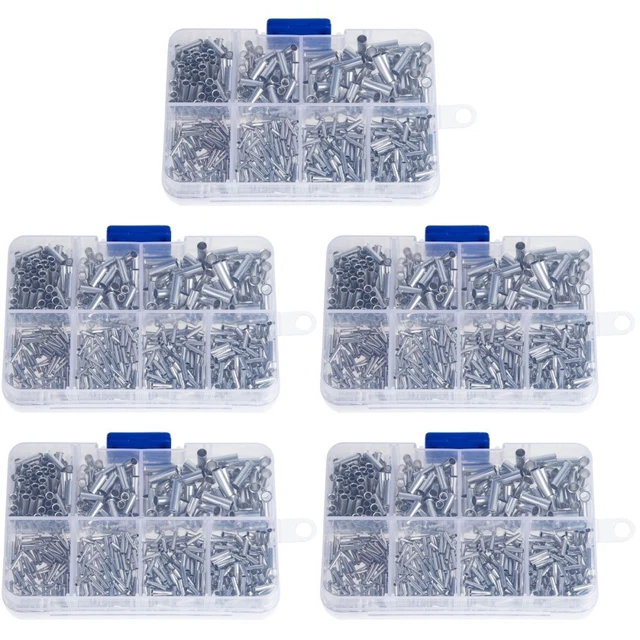 3000 PCS WIRE End Ferrules Non Insulated Ferrules Pin Cord End ...
