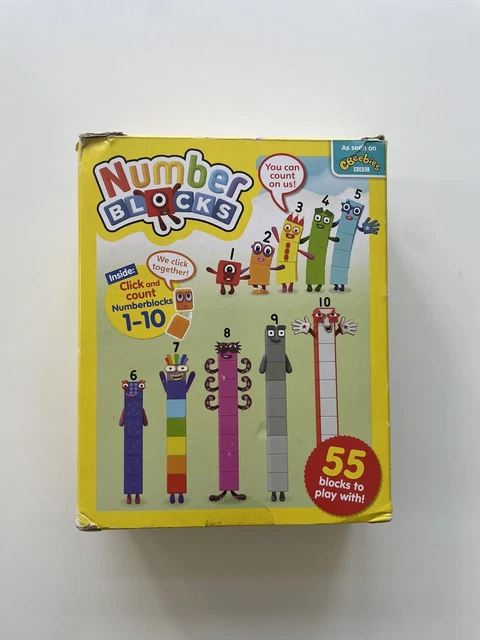CBEEBIES NUMBERBLOCKS 1-10 Number Blocks Maths counting Special ...