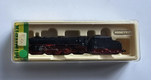 MINITRIX 12003 SCHLEPPTENDERLOK Dampflok BR 03 054 der DB Top Zustand ...