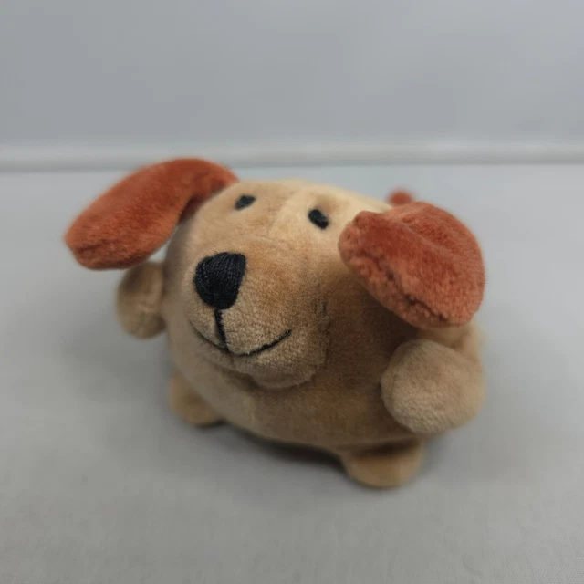 RARE JELLYCAT - Ping Pong Dog - Tiny Plush Soft Toy Ball 2" VTG Pooch ...