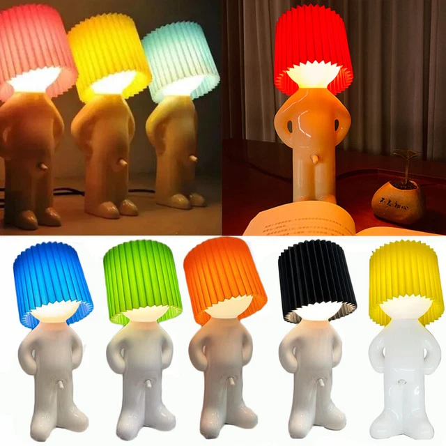 NAUGHTY BOY MR.P A Little Shy Man Creative Lamp Night Lights Home ...