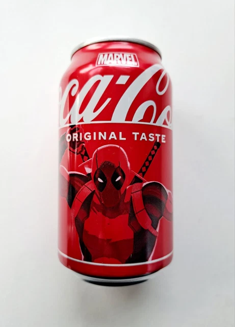 MARVEL LIMITED EDITION Coca-Cola DEADPOOL 12oz Collectible Can UNOPENED ...
