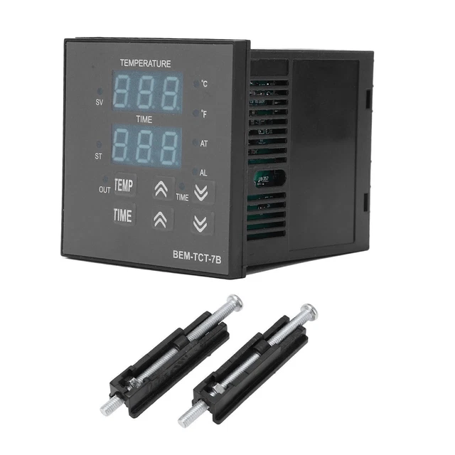 BERM TEMPERATURE CONTROLLER Heat Press Machine Thermostat Integrated Digital £17.86 - PicClick UK
