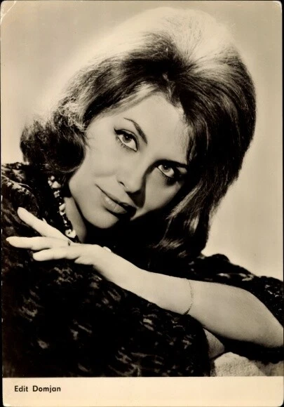 POSTCARD ACTRESS EDIT Domjan, portrait, two-story luck - 3305432 £6.13 ...