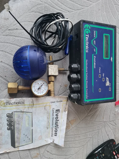 ECOTECHNICS EVOLUTION CO2 Dosing Kit - Complete CO2 Solution Hydroponics £260.72 - PicClick UK