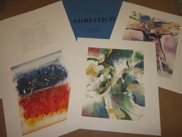 PORTFOLIO DI PIERRE H.lindner Adriatico 6 Acquarelli Primari Ed ...