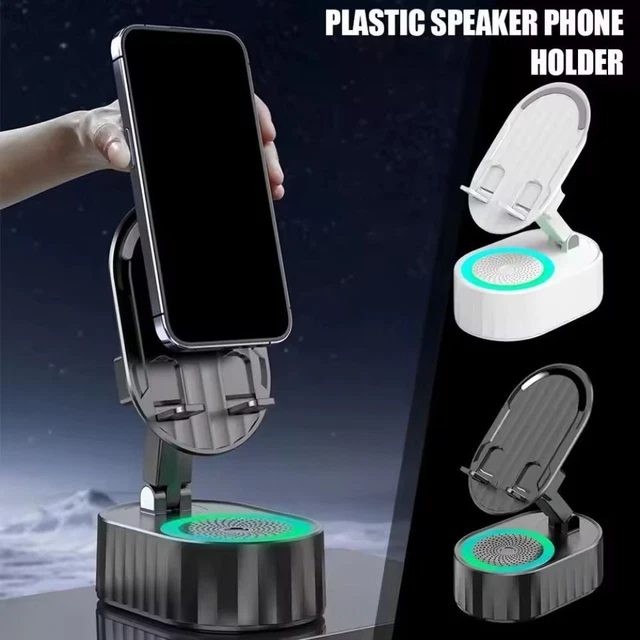 360° ROTATING INDUCTION Speaker Phone Stand Tablet Stand for Home ...