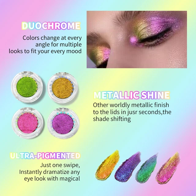 WOMEN EYE SHADOW Music Festival Eyeshadow Highly Pigmented Metallic ...