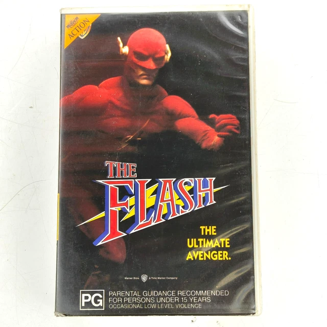 THE FLASH - The Ultimate Avenger - Warner Bros - VHS Tape - Big Box ...