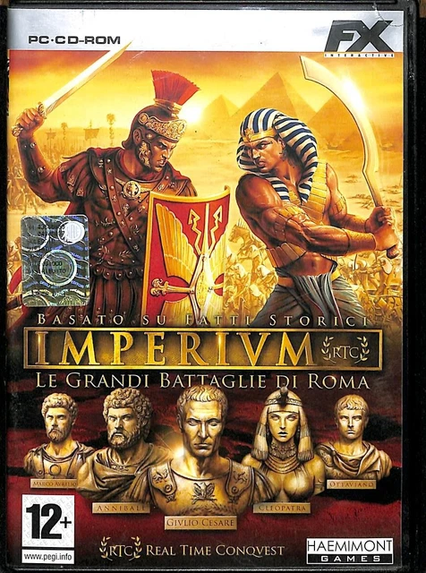 IMPERIUM LE GRANDI battaglie di Roma - gioco PC CD rom EUR 6,00 ...