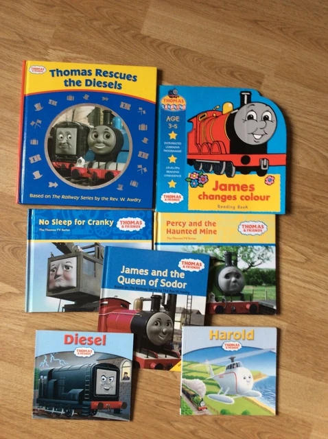 THOMAS THE TANK Engine book bundle - 7 books - mixture of Hard and ...