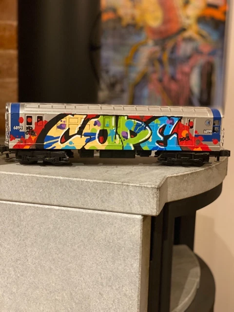 COPE2 SUBWAY CAR Original graffiti train zephyr seen comet Jonone ...
