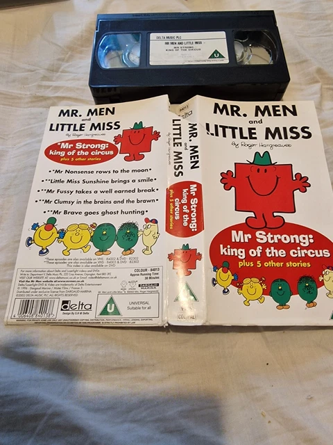 MR MEN - Mr Strong and Friends (VHS, 1995) £14.99 - PicClick UK