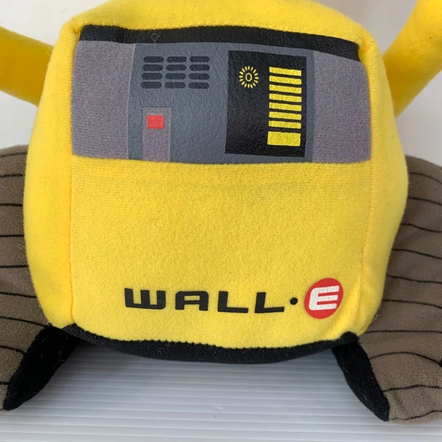WALL-E PLUSH STUFFED Toy 30cm Yellow Robot Walle Pixar Disney Movie w ...