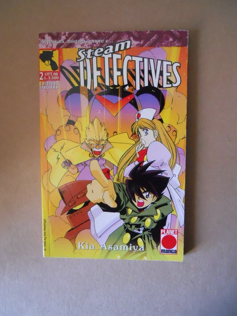 STEAM DETECTIVES N 2 1998 Kia Asamiya Planet Manga [G921] EUR 2,32 ...
