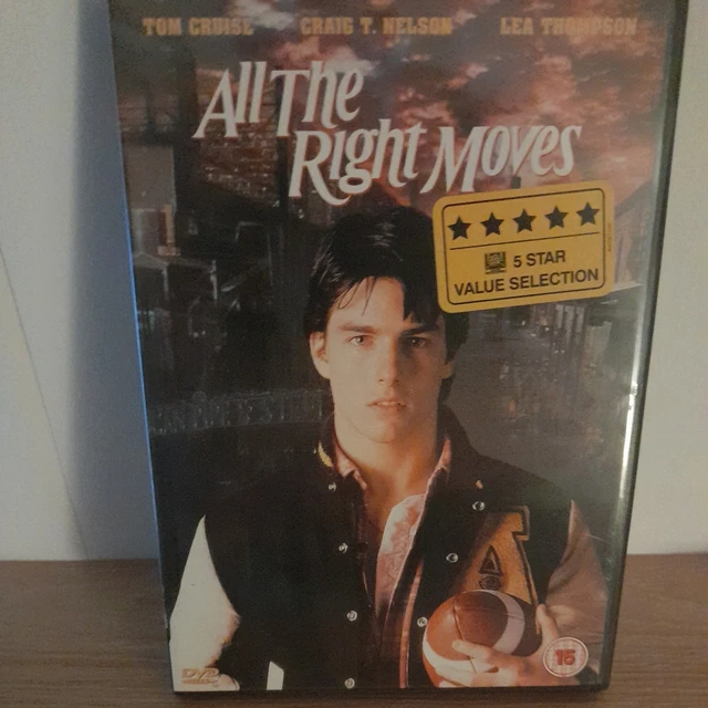 ALL THE RIGHT Moves DVD (2003) Tom Cruise, Chapman (DIR) £1.86 ...