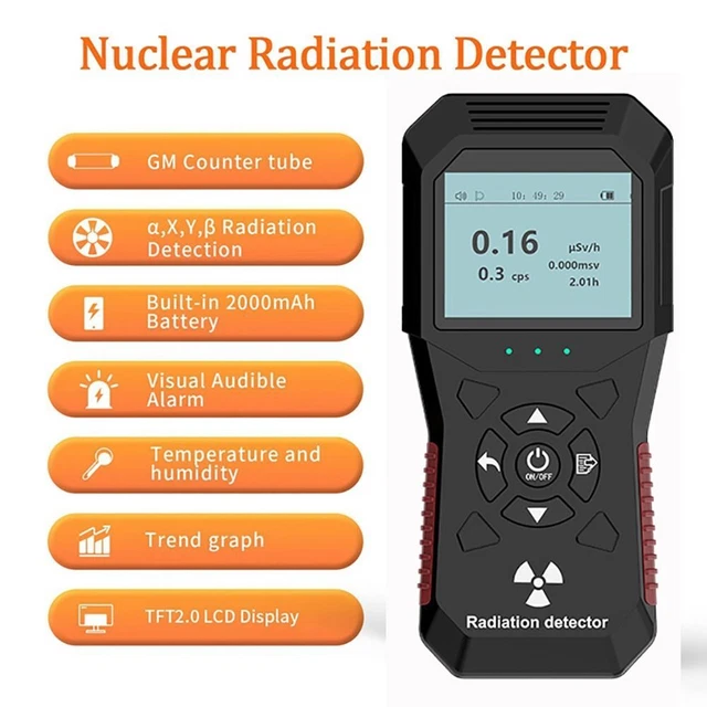 BETA GAMMA NUCLEAR Radiation Detector X-Ray Geiger Counter Outdoor EUR ...