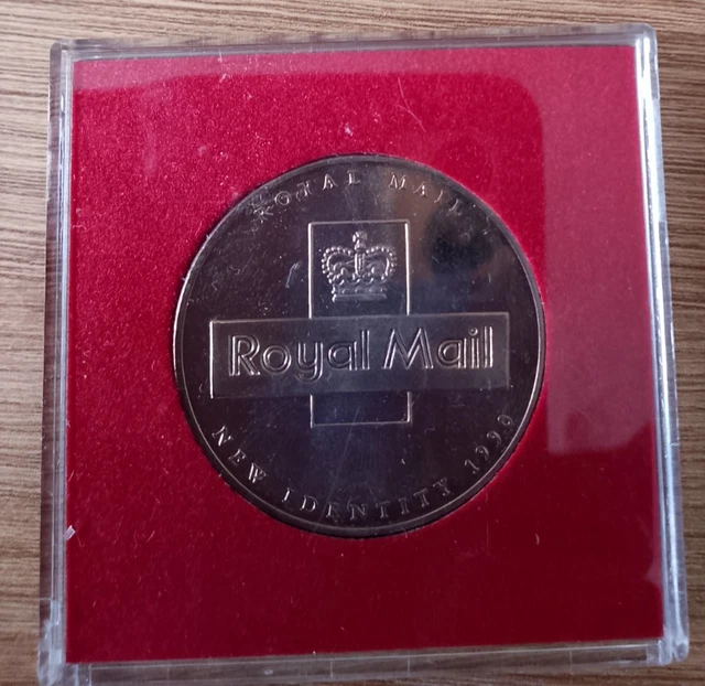 ROYAL MAIL NEW Identity 1990 Commemorative Coin in sealed case £2.99 ...