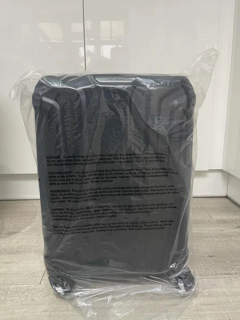 NEW SAMSONITE CABIN Size Hard Suitcase with USB port, 360° Rotate & 44L ...