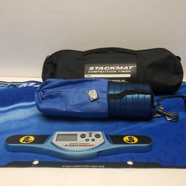 SPEED STACKS STACKMAT Competition Timer with Travel Case & Accessories ...