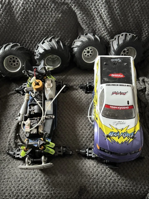 KYOSHO MEGA FORCE Vintage 1/10 Scale RC Monster Truck £207.64 - PicClick UK