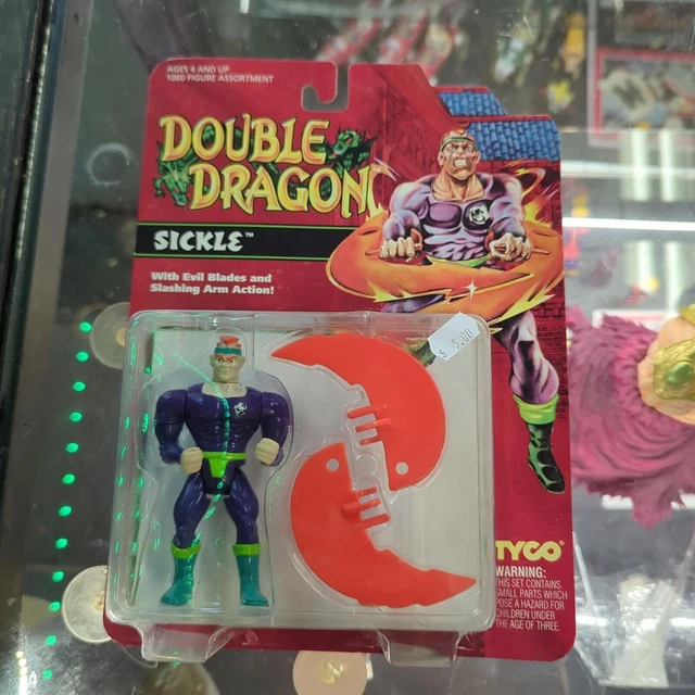 FIGURINE D'ACTION DOUBLE Dragon SICKLE Tyco New NIP 1993 EUR 14,35 ...