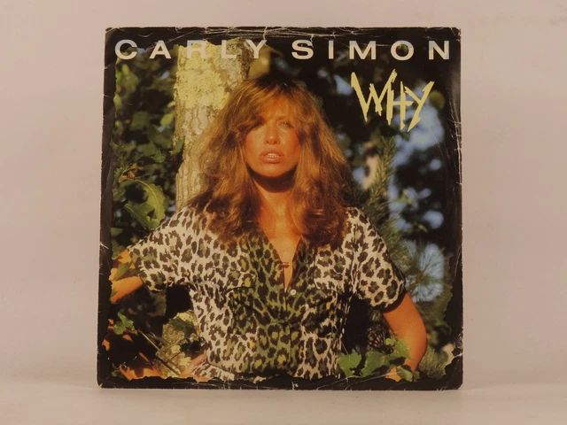 CARLY SIMON WHY (95) 2 Track 7" Single with Picture Sleeve WEA £5.66 ...