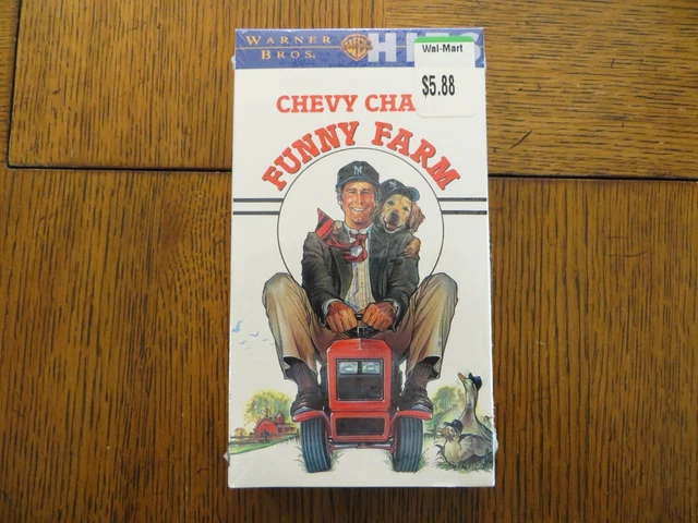 FUNNY FARM - Chevy Chase, Madolyn Smith Osborne - 1988 - VHS BRAND NEW ...