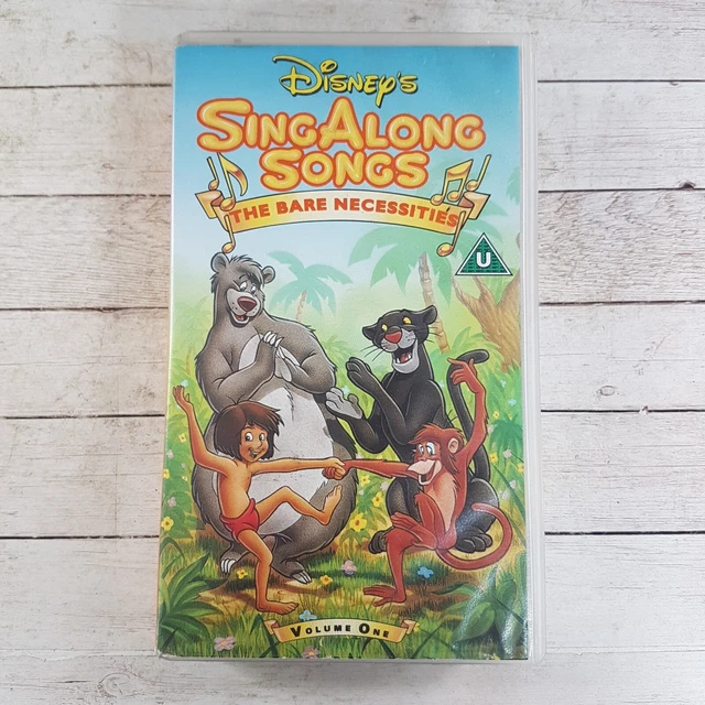 Disney S Singalong Songs The Bare Necessities Circle Of Life Vhs