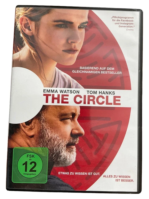 THE CIRCLE DVD Thriller Emma Watson Tom Hanks Cyberkriminalität FSK 12 EUR 6,95 - PicClick DE