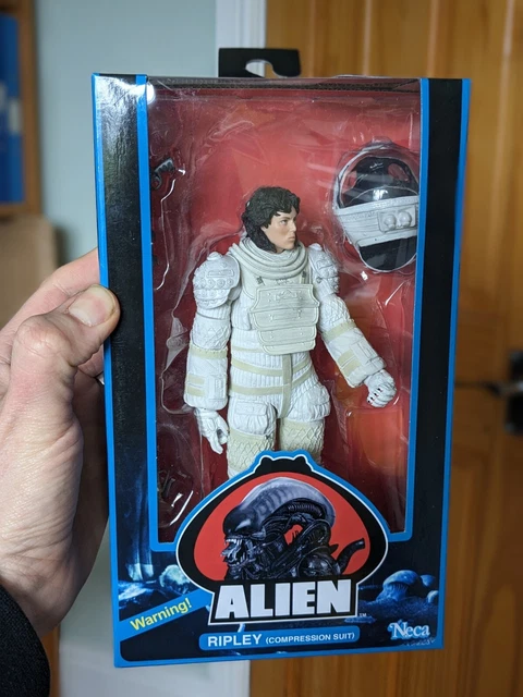 ALIEN RIPLEY COMPRESSION Suit 40th Anniversary Figure By Neca Xenomorph ...