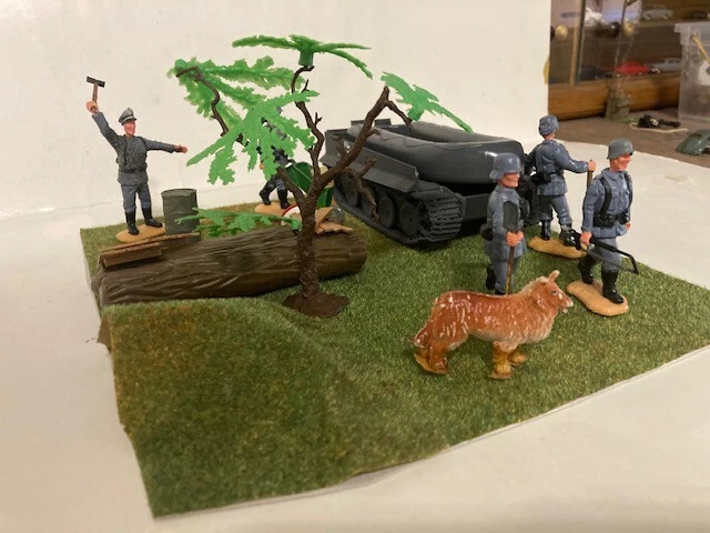 TIMPO PIONIERE Germans Deutsche Diorama Ponton Panzer EUR 25,00 ...