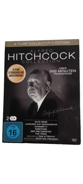 ALFRED HITCHCOCK COLLECTION 8 DVD Thriller FSK 16 EUR 6,95 - PicClick IT