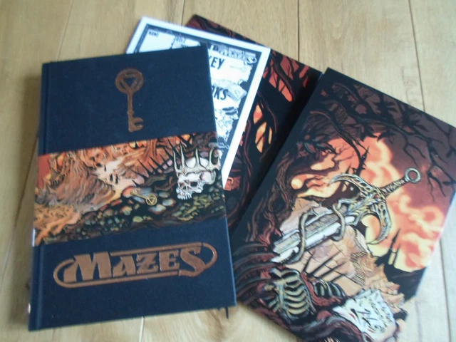 MAZES RULEBOOK + Screen + Character Sheets Roleplaying Game (NEW/MINT ...