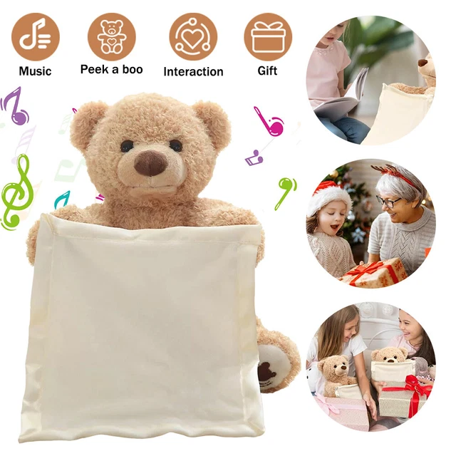 BEAR PLUSH TOY Teddy Bear Plush Interactive Soft Toy Doll Kids Birthday ...