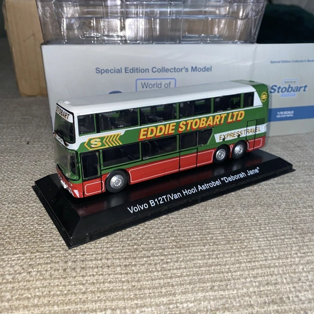 ATLAS OXFORD JV4122 1/76 Eddie Stobart Van Hool Astrobel Coach Deborah ...