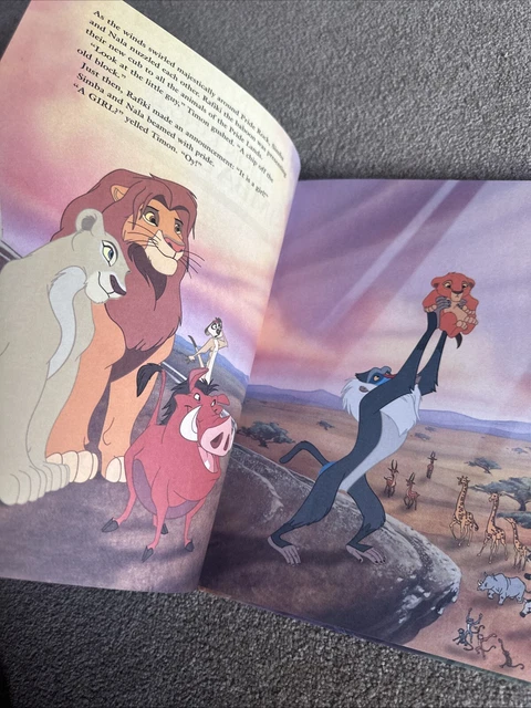 DISNEY'S CLASSIC STORYBOOK Collection LION KING II Simba’s pride Hb Bk ...