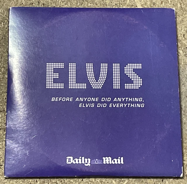 ELVIS PRESLEY - Daily Mail 2003 Uk Before Anyone Did Anything Promo ...