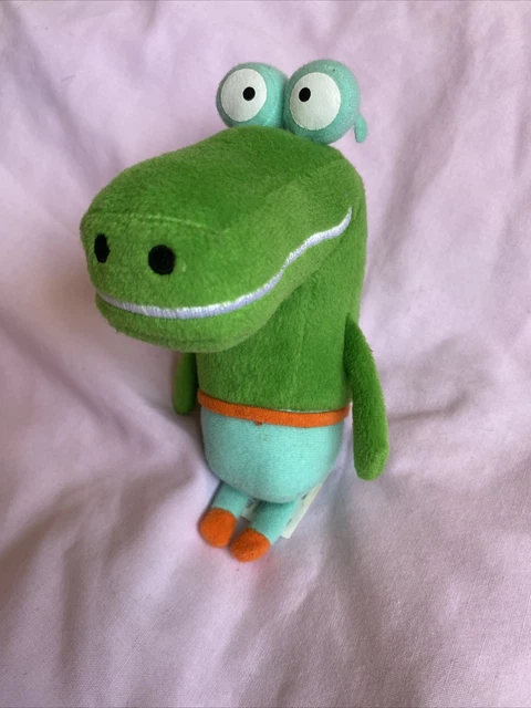 HEY DUGGEE 6” Green Soft Toy Happy Crocodile Plush CBeebies TV ...