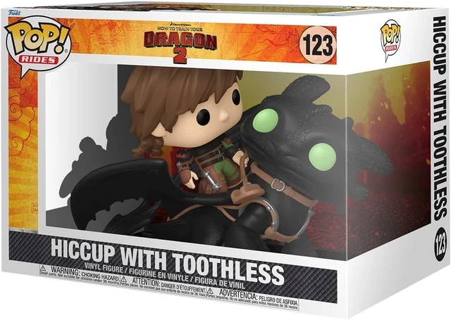 FUNKO POP! RIDES Deluxe: HTTYD – Hiccup With Toothless - How to Train ...