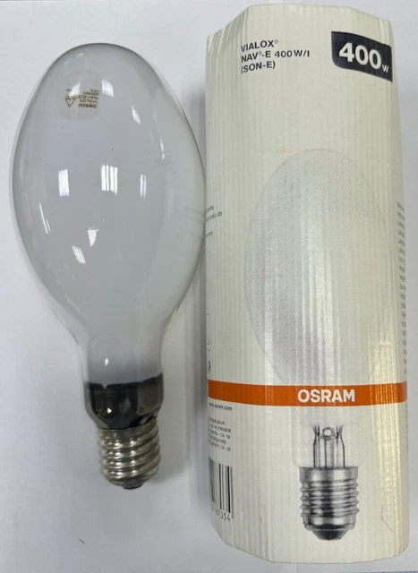 1X 400W OSRAM HPS High Pressure Sodium SON-E Elliptical Light Bulb Lamp ...
