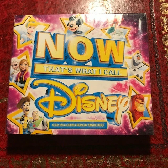 NOW THATS WHAT I Call Walt Disney Music (4 CD Album Set) Frozen. Little ...