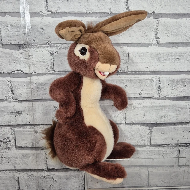 WATERSHIP DOWN HAZEL 14" Soft Toy Plush Brown Bunny Rabbit Vintage 1999 ...