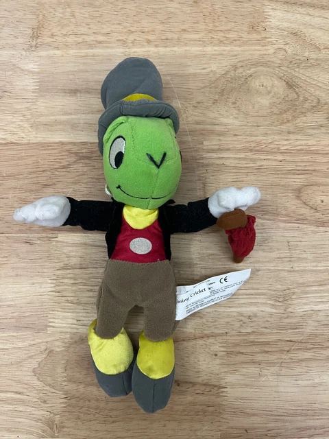 DISNEY PINOCCHIO JIMINY Cricket Soft Toy Plush 10" £2.50 - PicClick UK