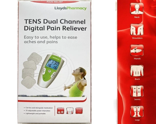 TENS DUAL CHANNEL Digital Pain Reliever £100.00 - PicClick UK