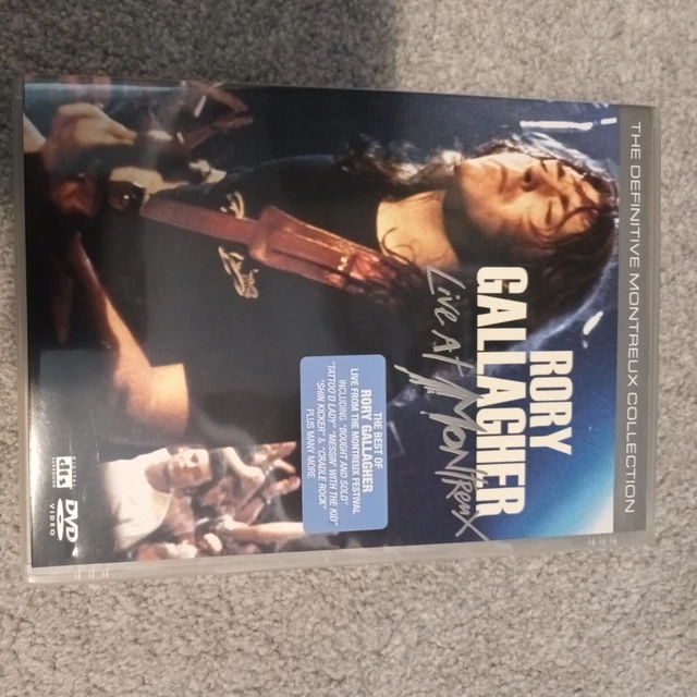 RORY GALLAGHER - Live At Montreux (DVD 2 Disc Set, 2006) NEW AND SEALED ...
