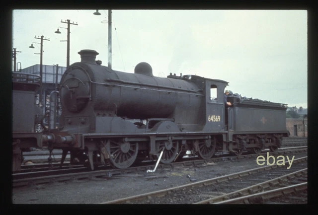 35MM SLIDE - ex LNER 0-6-0 J37 64569 Bathgate on 19.6.62. £1.99 ...
