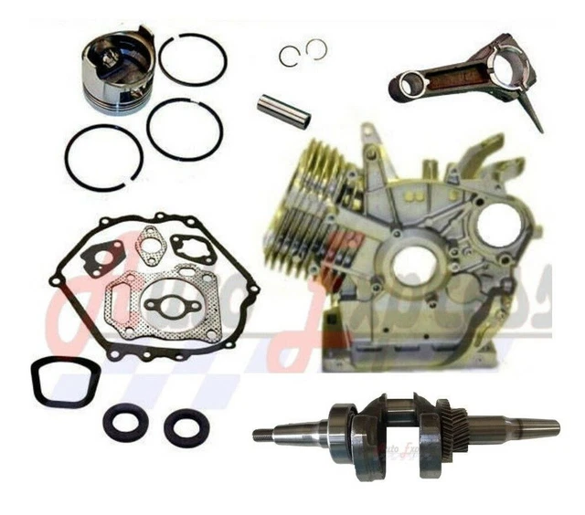 GENERATOR W/ TAPERED Crankshaft 13HP Rebuild Kit Engine Block Fits ...